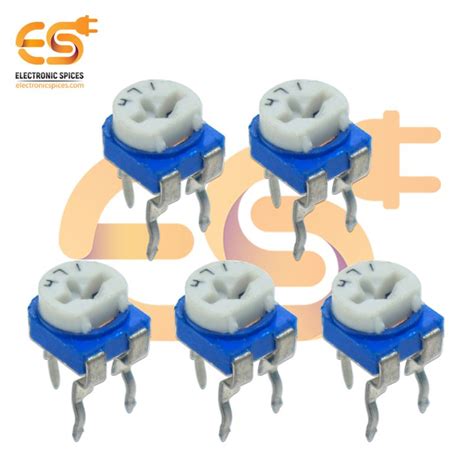 470 Ohm Vertical Preset Variable Resistors Pack Of 5 Components Electronicspices