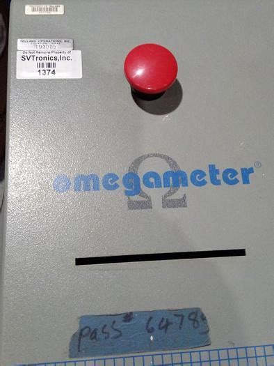 Used Omegameter 700 Smd Om700 Ionic Contamination System For Sale At