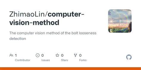 GitHub ZhimaoLin Computer Vision Method The Computer Vision Method Of The Bolt Looseness