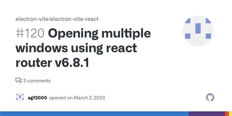 Opening Multiple Windows Using React Router V681 · Issue 120