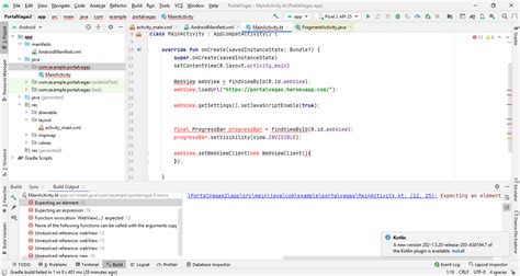 Android Studio Doesn T Recognize WebView Stack Overflow