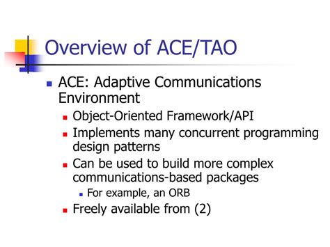 ppt corba programming using ace tao powerpoint presentation free