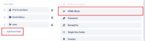 HTML Block Field Woobox Help
