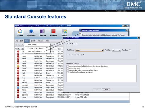 Ppt Networker Management Console Powerpoint Presentation Free Download Id 3209003
