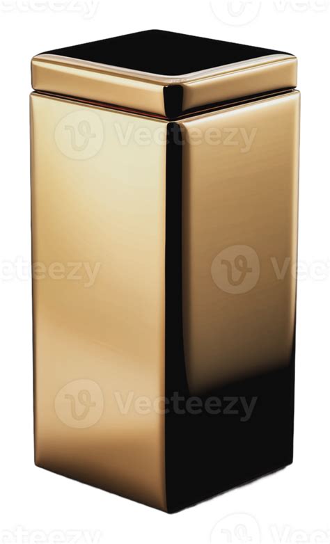 Stylish Rectangular Container In Glossy Finish 53289930 Png