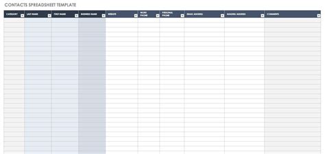 Contact List Template In Excel Free To Download Easy To Print Bank2home Com