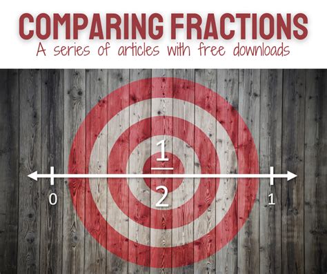 Comparing Fractions Using A Benchmark Of 1 2 Math Coachs Corner