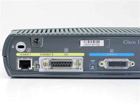 Cisco Cisco1601 Cisco 1600 Series Router No Power Cord As Is