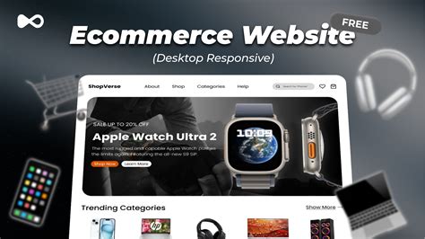 Ecommerce Website Design Figma