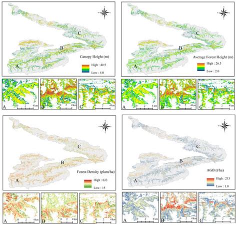 remote sensing free full text mapping of forest structural