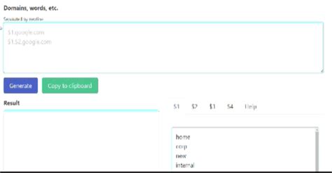 Probable Subdomains Subdomains Analysis And Generation Tool