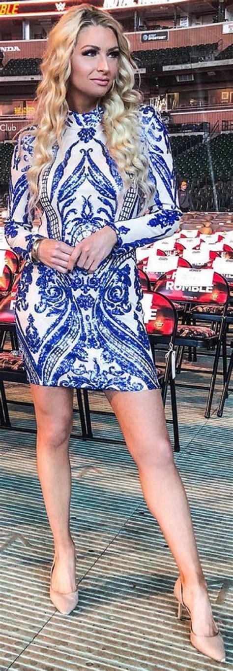 Mckenzie Mitchell Wearing A Sexy Mini Pattern Dres By Dragonmatt600 On Deviantart