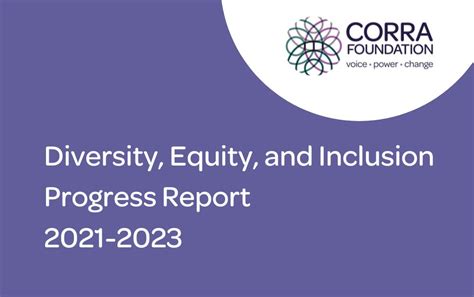 Diversity Equity And Inclusion Progress Report
