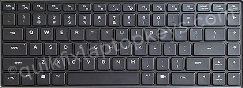 Alienware M R Replacement Laptop Keyboard Keys