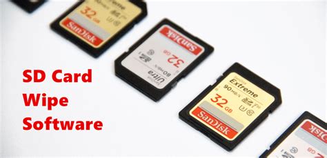 SD Card Wipe Software SD Card Data Eraser Wipe SD Card Tool