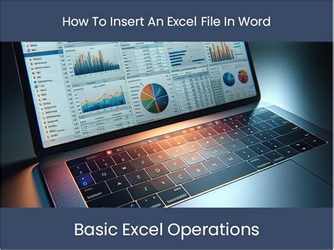 Tutorial De Excel Cómo Insertar Un Archivo De Excel En Word