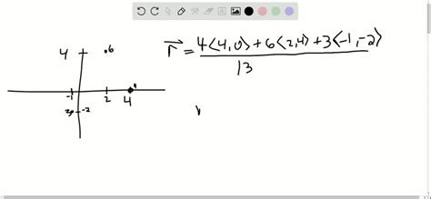 the positions of three particles written as x y coordinates are