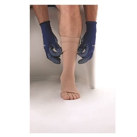 Sigvaris Compression Stocking Donning And Doffing Textile Gloves