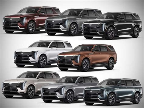 2026 Cadillac Escalade Iql Premium Luxury Colors All Options Autobics