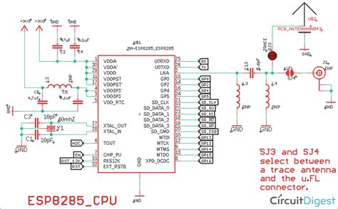 esp 01 circuit diagram