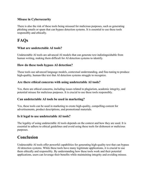 Best Undetectable Ai Tools To Bypass Ai Detectionpdf