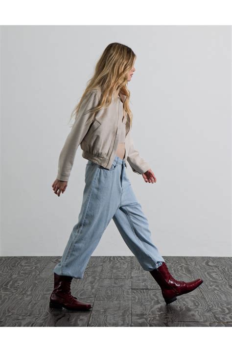 비건 투웨이 블루종 스웨이드 밴딩 점퍼 자켓 아이보리 감도 깊은 취향 셀렉트샵 29cm