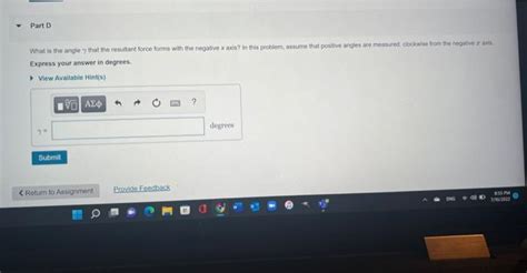 solved a what is the x components fx of the resultant