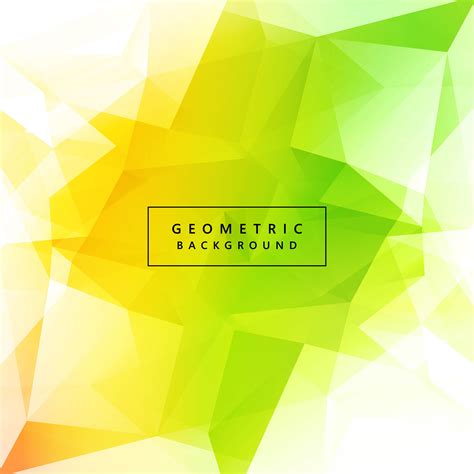 Beautiful Green Colorful Polygon Design Vector 243600 Vector Art At