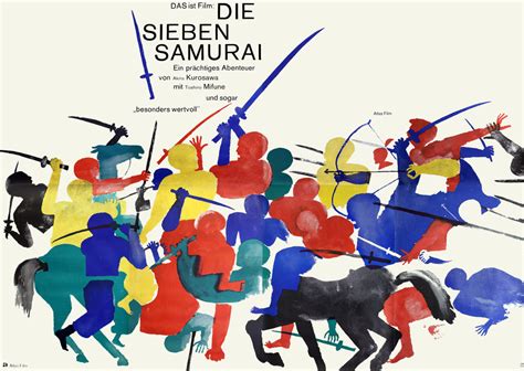 Seven Samurai Japanese Poster