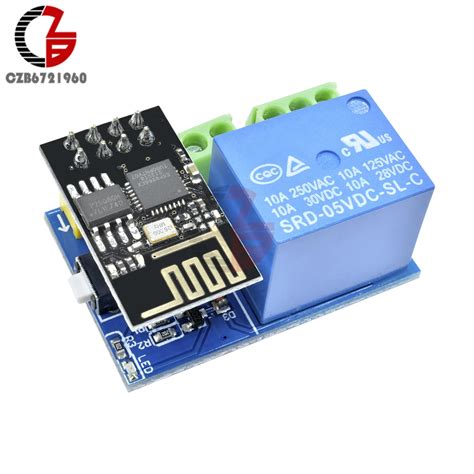 Electronic Components Semiconductors Business Industrial Module 1 Relay 5v 10a Esp8266 Esp