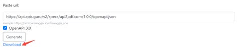 how to export swagger documentation to pdf files