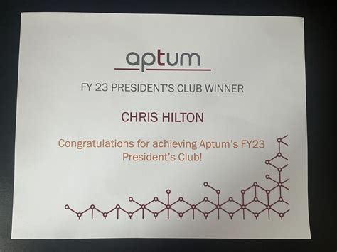 Chris Hilton On Linkedin Teamaptum Presidentsclub Workiversary 46 Comments