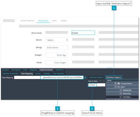 UI Element Label