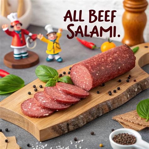 Canadian Prime Beef Salami All‑beef Sunnydale Meats