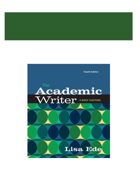 academic writer a brief guide the 2024 scribd download pdf