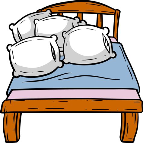Soft Bed Clipart