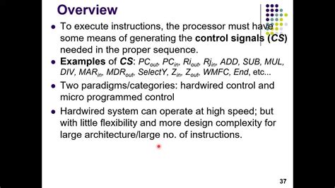 Chapter 07 Basic Processing Unit Part 04 Youtube Chapter 07 Basic Processing Unit Part 04 Youtube