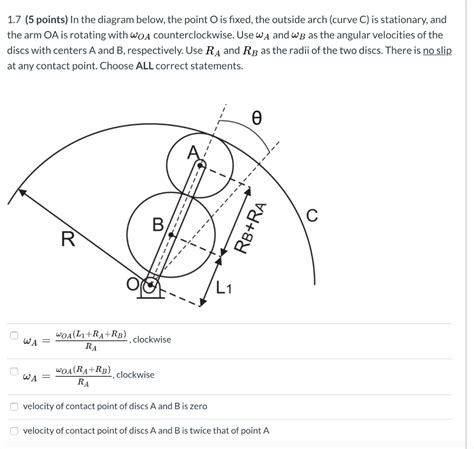 Solved Points In The Diagram Below The Point Is Chegg