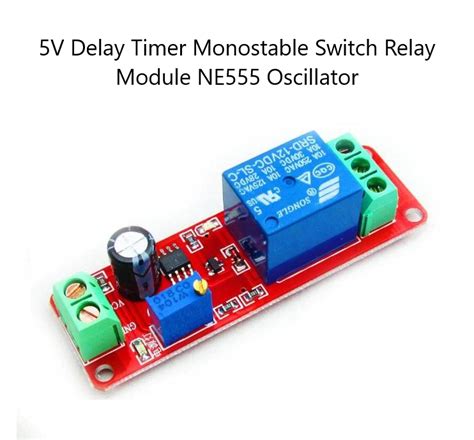 SunRobotics V V Delay Timer Monostable Switch Relay Module NE Oscillator At Piece