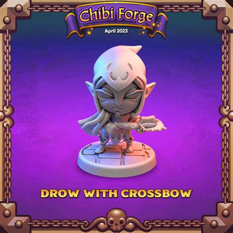 3d Printable Chibi Forge Release 03 April 2023 By Titan Forge