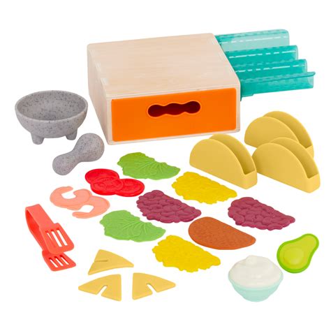 Mini Chef Tiny Taco Playset Play Food Set B Toys