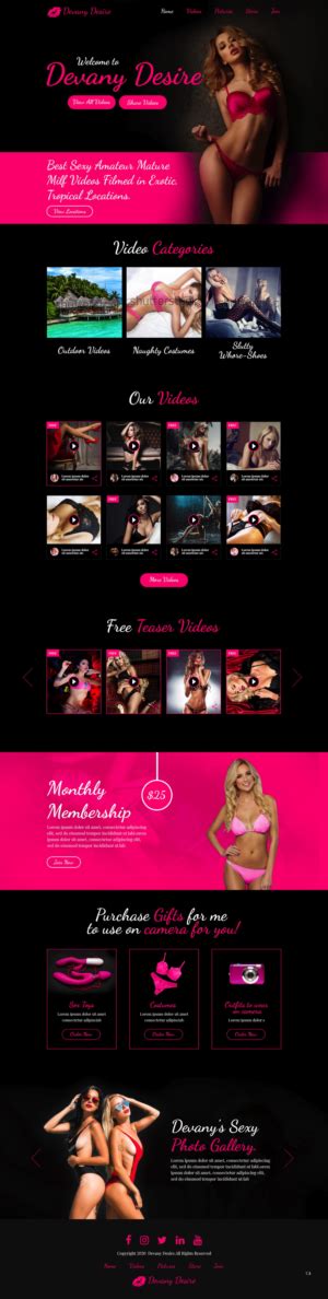 Adult Website Design S Of Adult Website Design Ideas