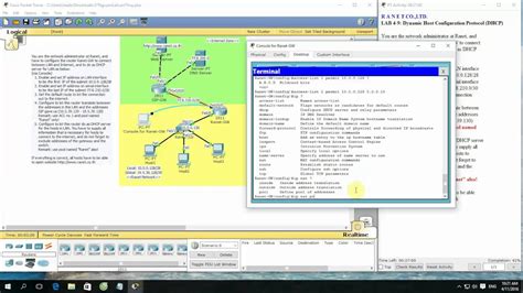 Ccna Lab 4 9 Dynamic Host Configuration Protocol Dhcp Leadermodbmt Youtube