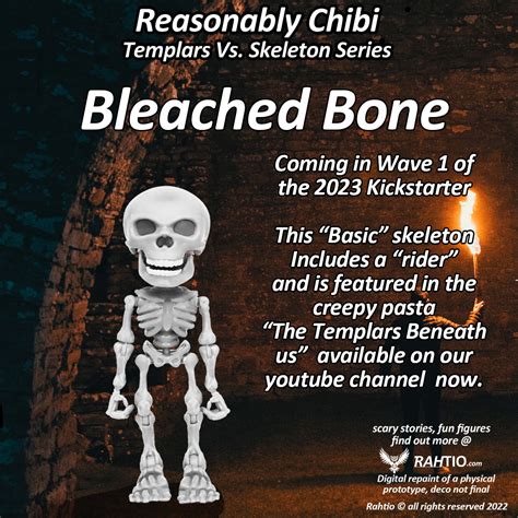 Wave 1 Figure Reveal Bleached Bone Rathio