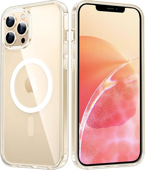 Fntcase For Iphone 12 Pro Max Upgraded Case Clear Magnetic