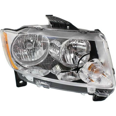 New Set Of 2 Halogen Head Lamp Assembly Lh And Rh Side Fits Jeep Grand