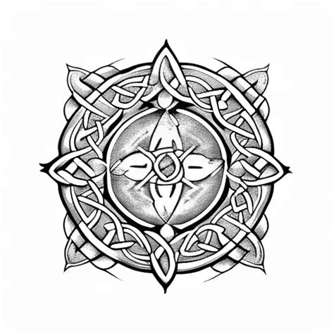 Celtic Timeline Begining With Grandma Temporary Tattoo Blackink Ai