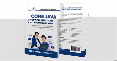 Vibrant Publishers Book Core Java Interview Questions Will Help Java