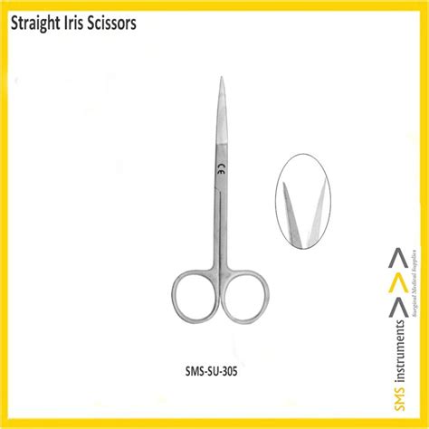 Straight Iris Scissors Single Use Disposable Instruments Malaysia