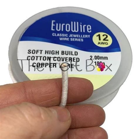 Cotton Covered Armature Wire Copper 2mm 3m The Felt Box